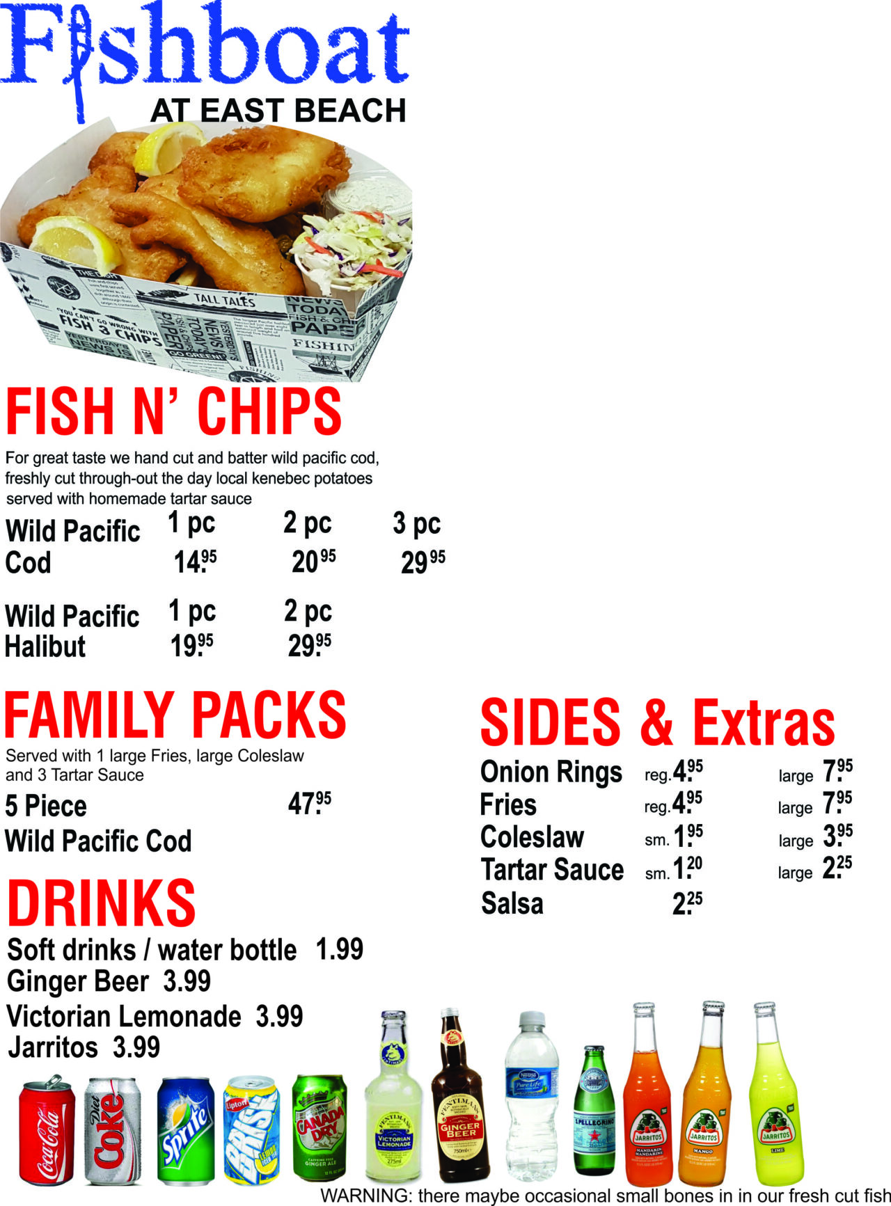 Menu | FishBoat